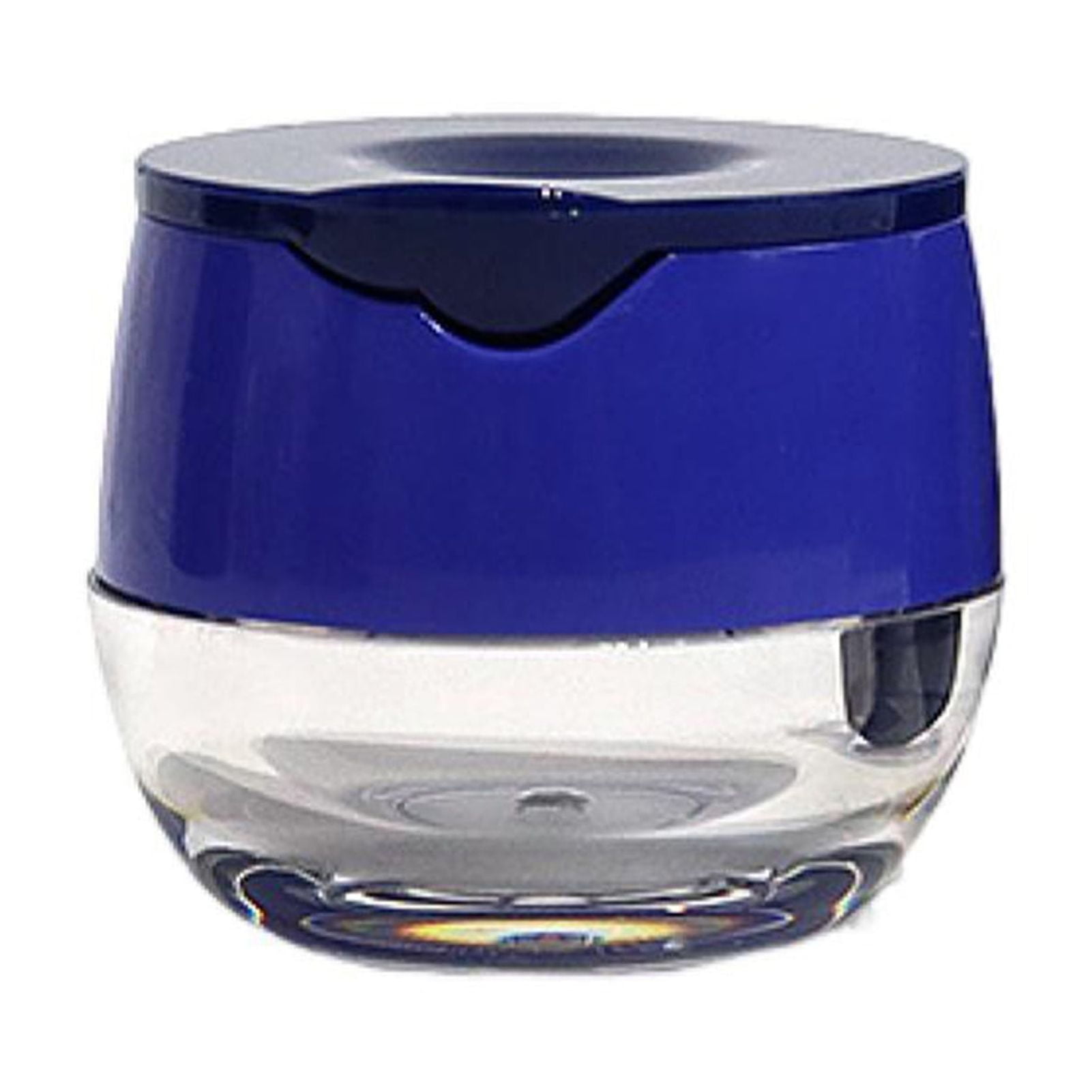 Grofry Lip Balm Containers Clear Mini Jars Flip Top Makeup Case for ...