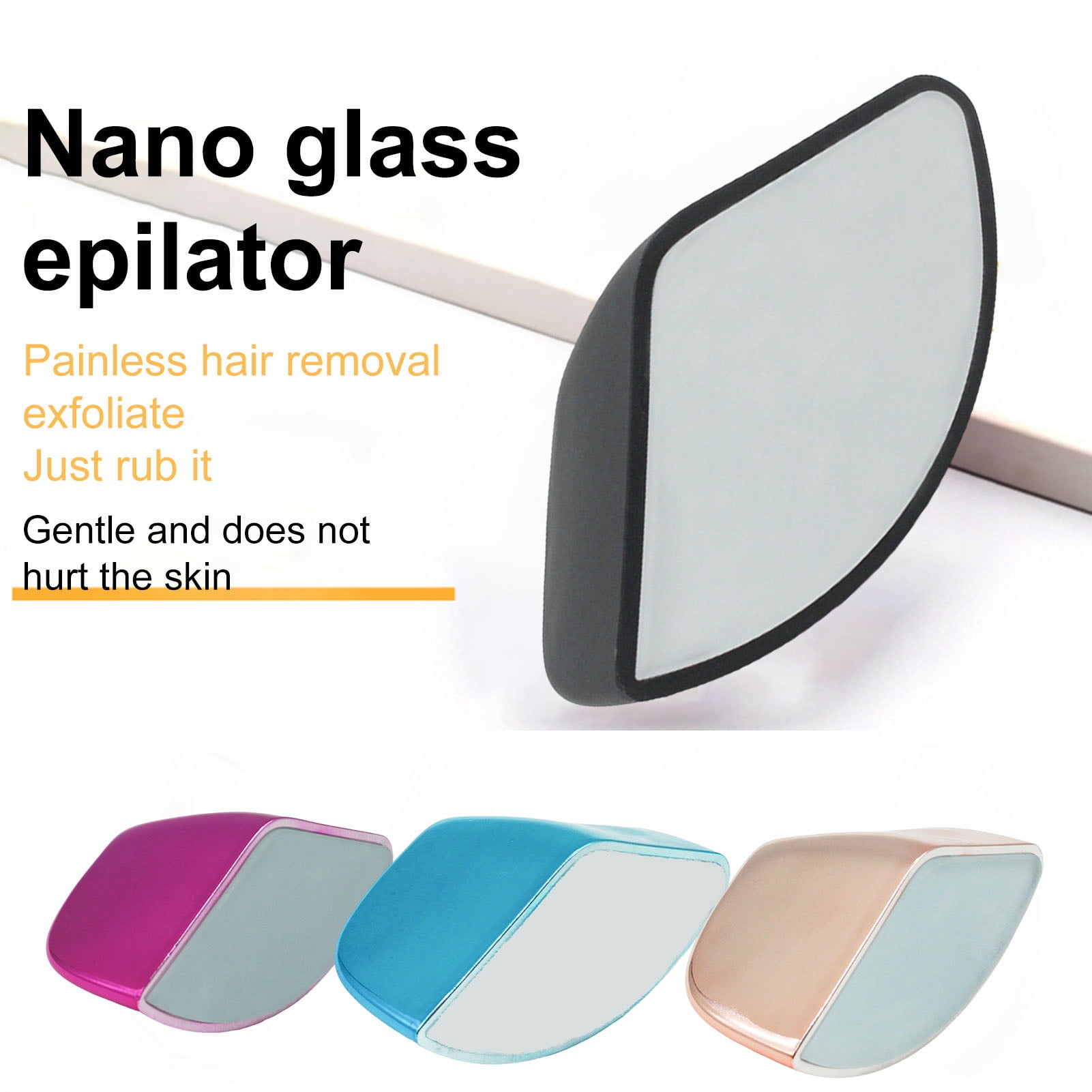 Grofry Mango-shaped Hair Removal Gentle Safe Painless Manual Full Body ...