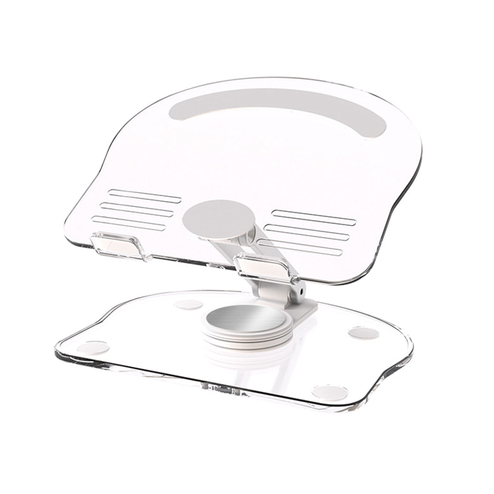 Grofry Metal Holder for Desktop Laptop Stand with 360-Degree Rotating ...