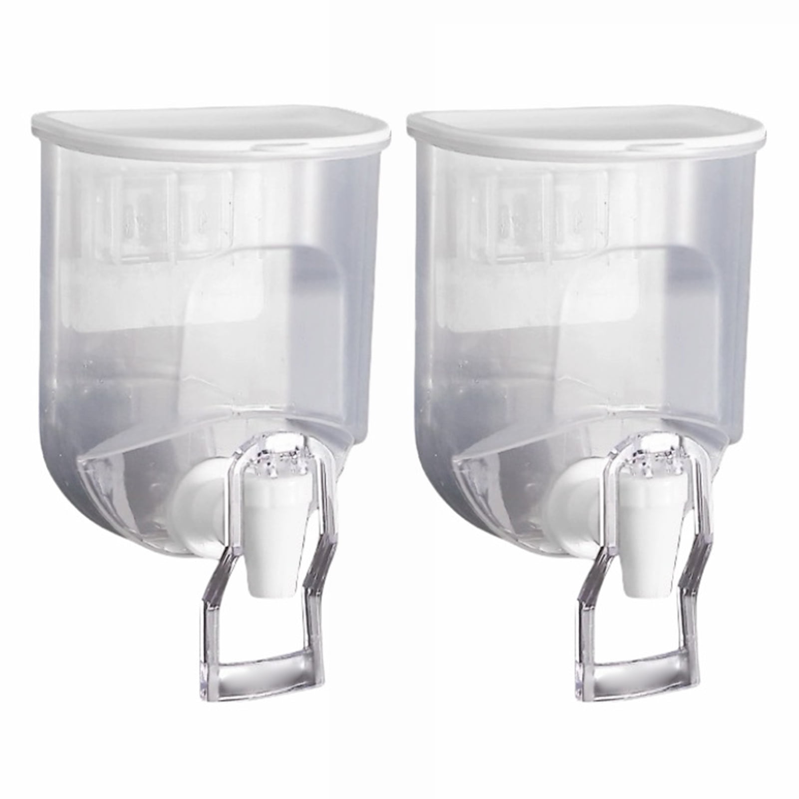 Grofry Oil Bottle Dispenser for Kitchen Wall Mounted Clear Plastic ...