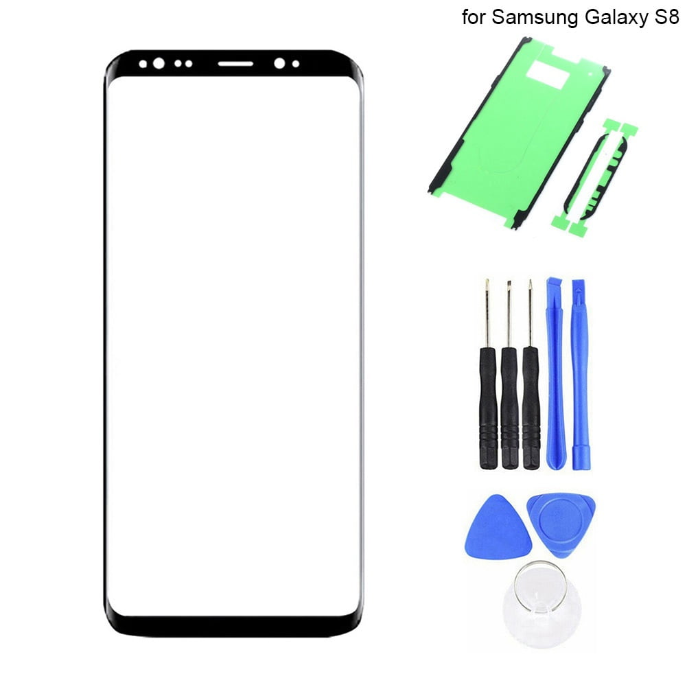 Grofry Phone Replacement Digitizer Glass Panel Green for Galaxy S8 ...