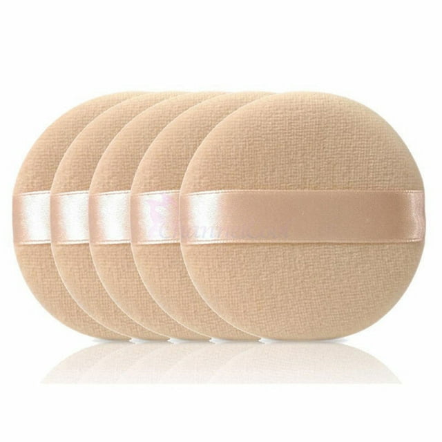 Grofry Powder Puffs 5 Pack Powder Puff for Loose Dusting Powder, Soft ...