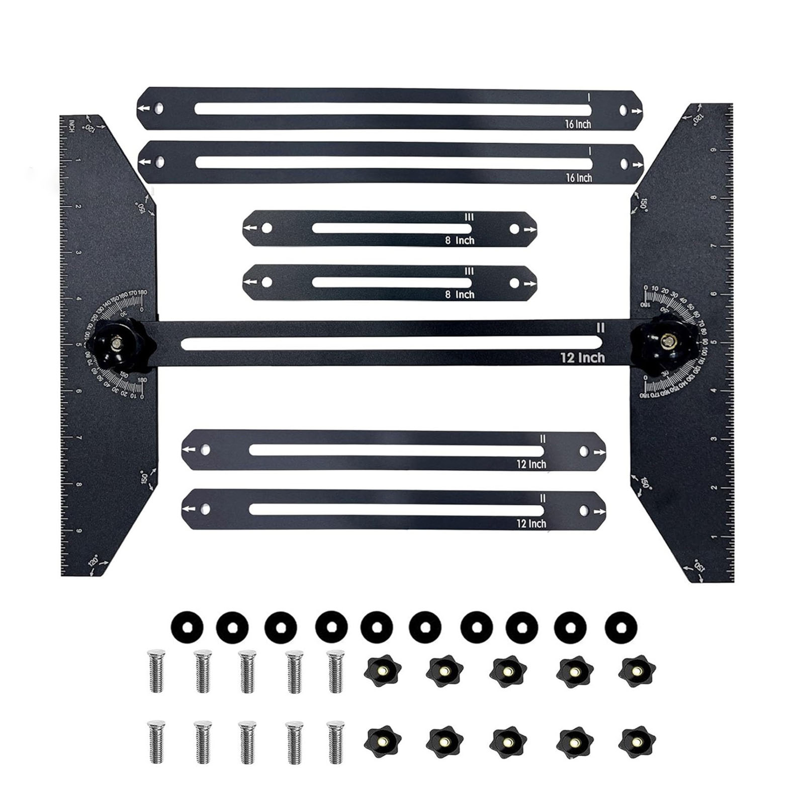 Grofry Stair Tread Template Tool High Accurate Adjustable Easy to Use ...