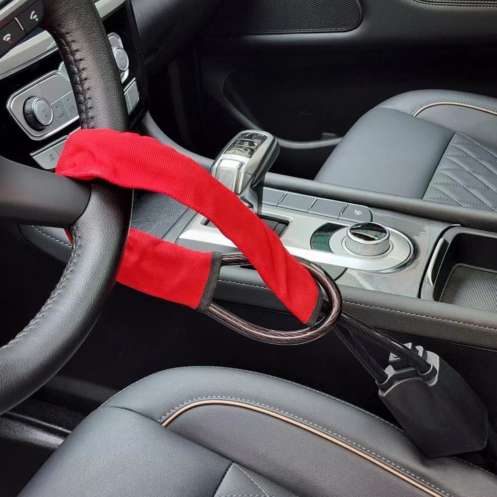 Grofry Steering Wheel Lock Car Club Steering Wheel Lock Anti-Theft ...