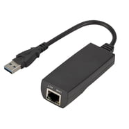 Siig JU-NE0611-S2 SuperSpeed USB 3.0 Gigabit LAN Adapter - Black ...