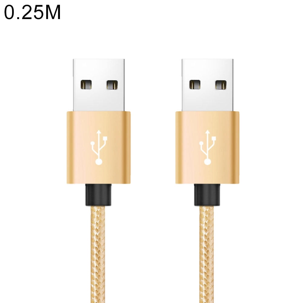 Grofry USB2.0 Male to Male USB Cable High Speed Data Transfer Cord ...