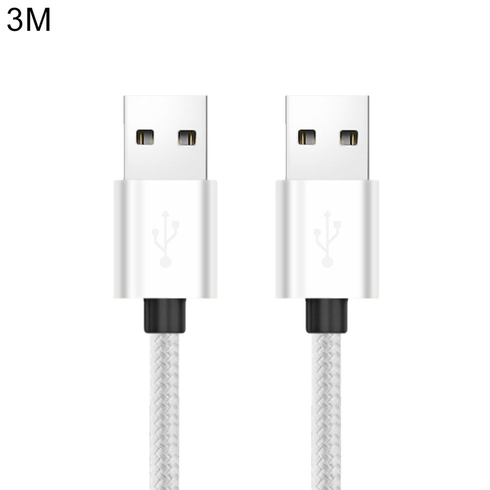 Grofry Usb2 0 Male To Male Usb Cable High Speed Data Transfer Cord