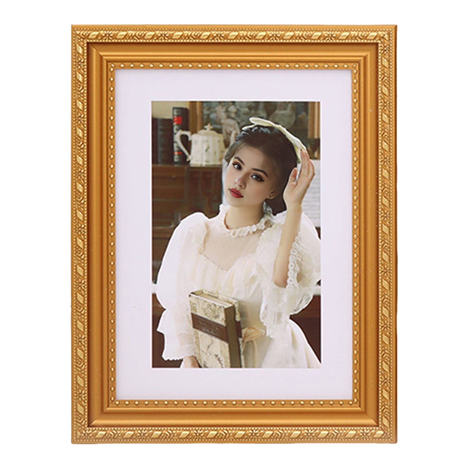Grofry Vintage Photo Frame Photo Frame with Back Hook Shatterproof ...