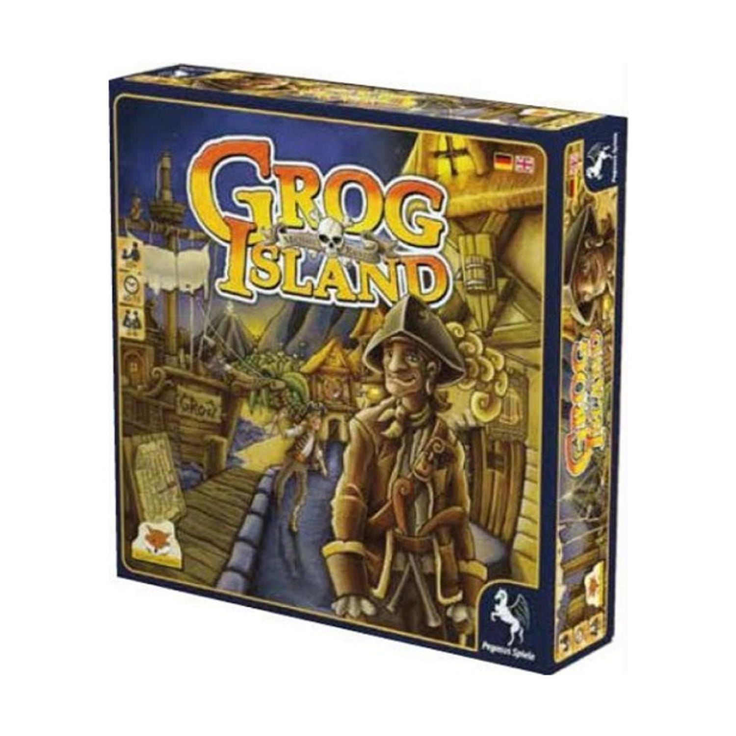 Pre-Owned Pegasus Spiele Grog Island Good - Walmart.com