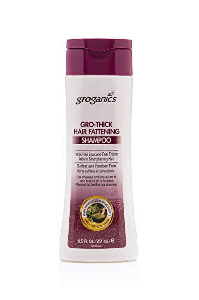 Groganics DHT Grow Thick Hair Fattening Shampoo, 8 Oz, Moisturizing ...