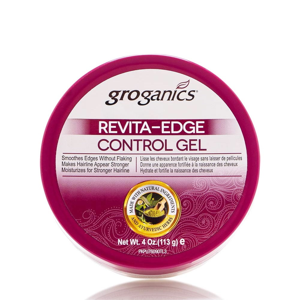 Groganics DHT Revita Edge Control Gel 4oz,Pack of 3 - Walmart.com