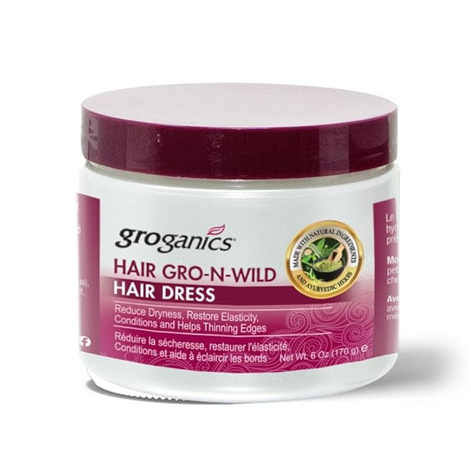 Groganics Hair Gro-N-Wild Hair Dress 6oz - Walmart.com