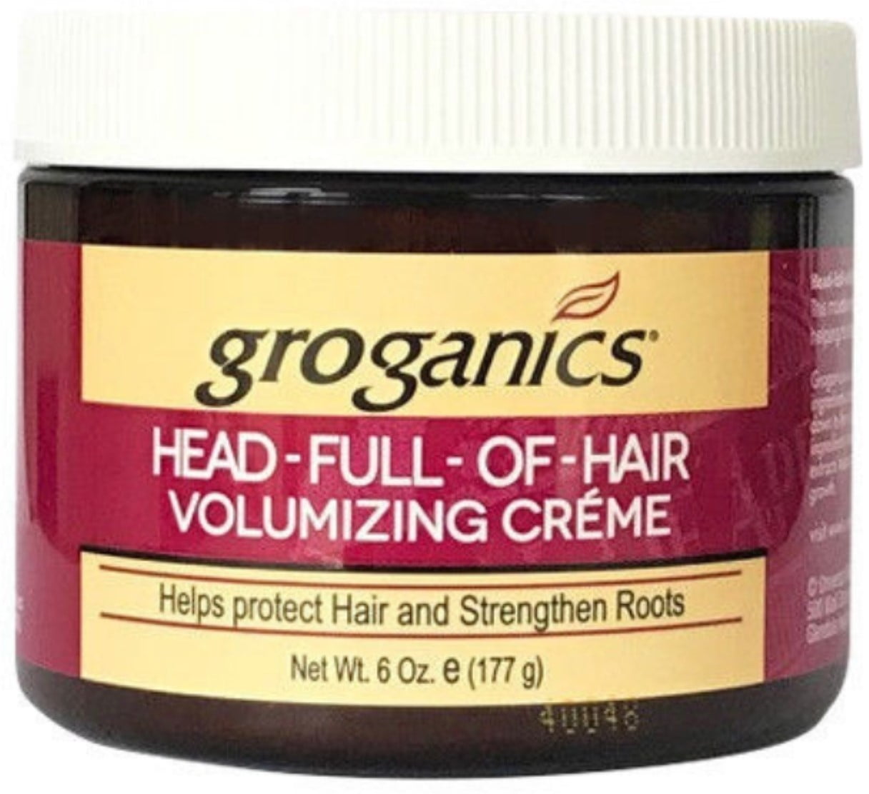 Groganics Head Full of Hair, Volumizing Creme 6 oz (Pack of 2 ...