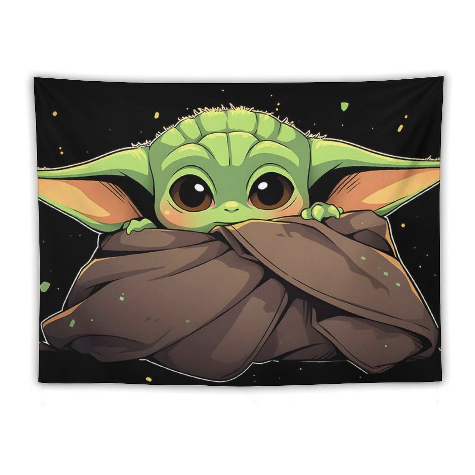 Grogu Baby Yoda Tapestry Luxury Wall Hanging Tapestries Decor Aisle ...