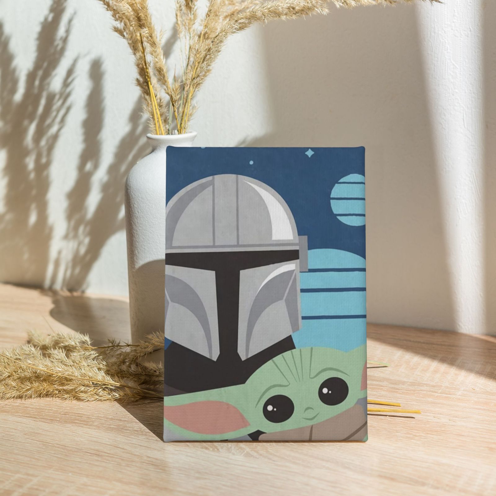 Grogu Poster Canvas Painting Living Room Home Decorative Paintings ...