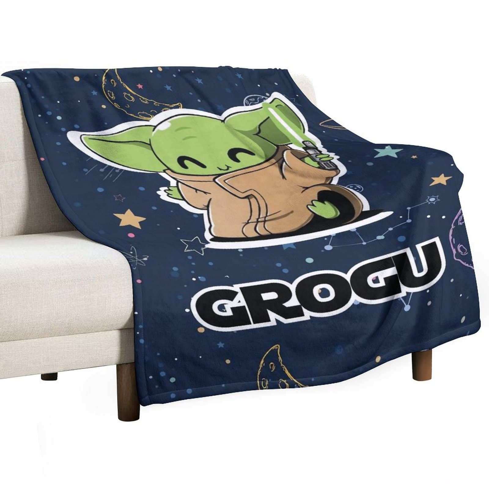 Grogu Queen Size Blanket, Gifts for Girls And Boys, Super Soft ...