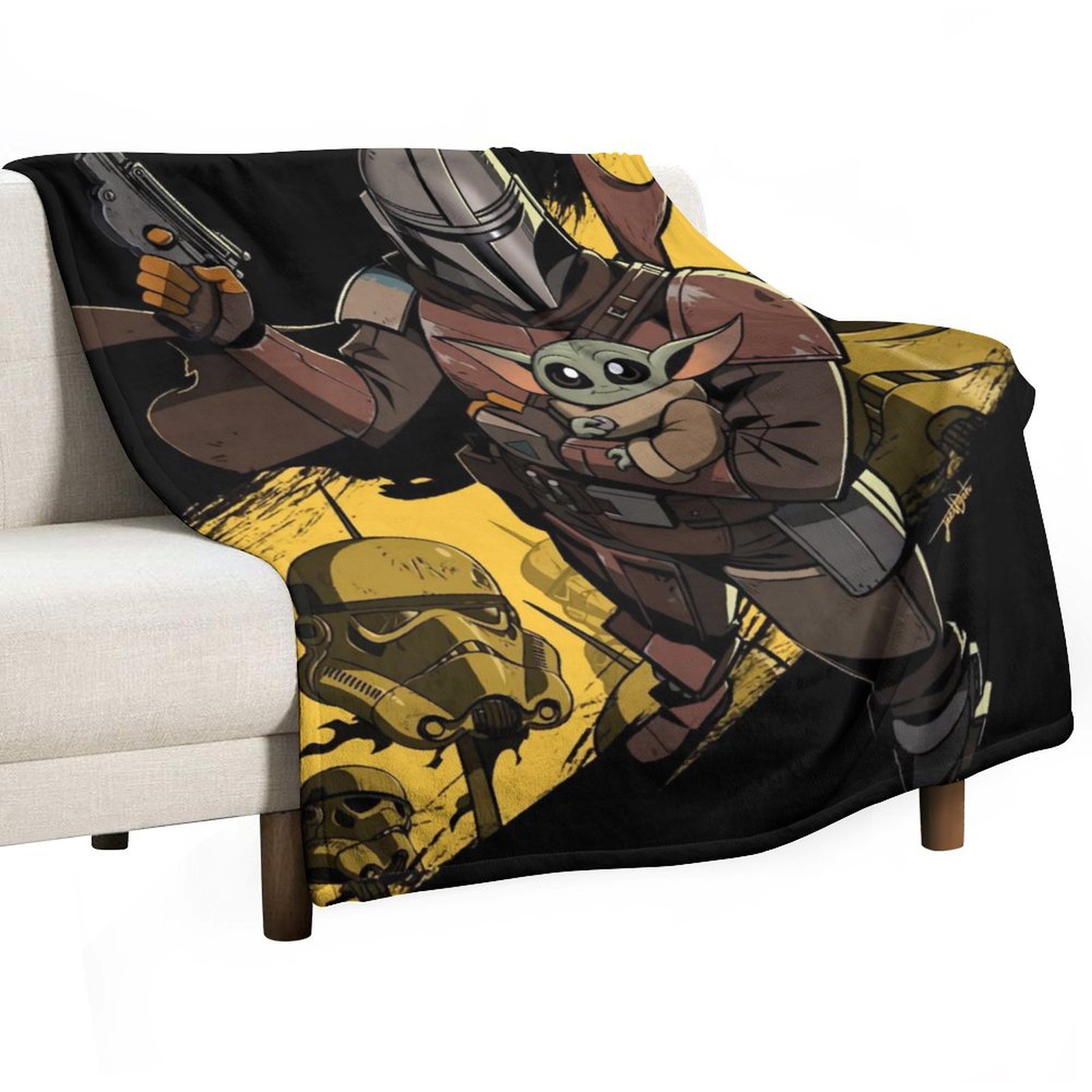 Grogu Queen Size Blanket, Gifts for Girls And Boys, Super Soft ...