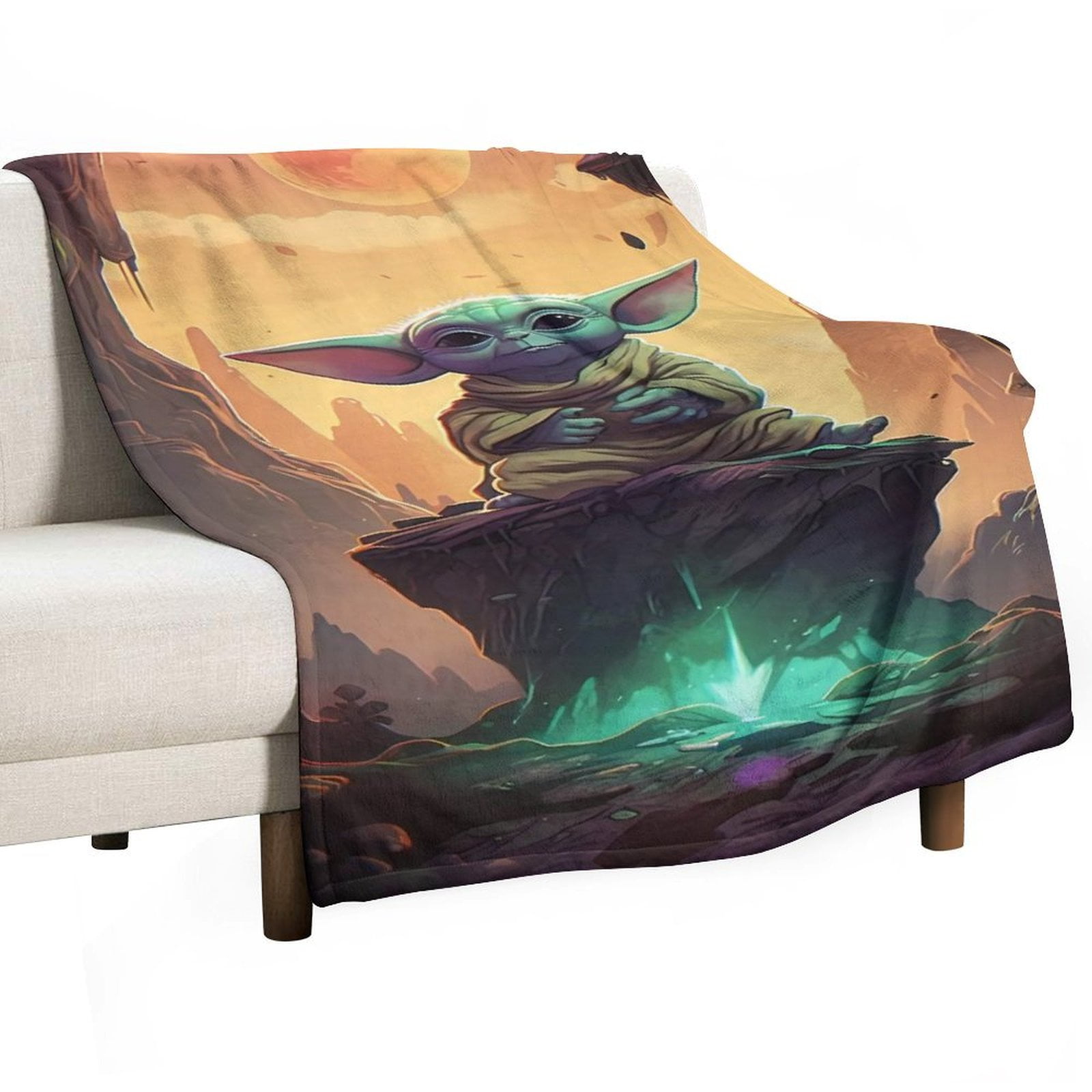 Grogu Queen Size Blanket, Gifts for Girls And Boys, Super Soft ...