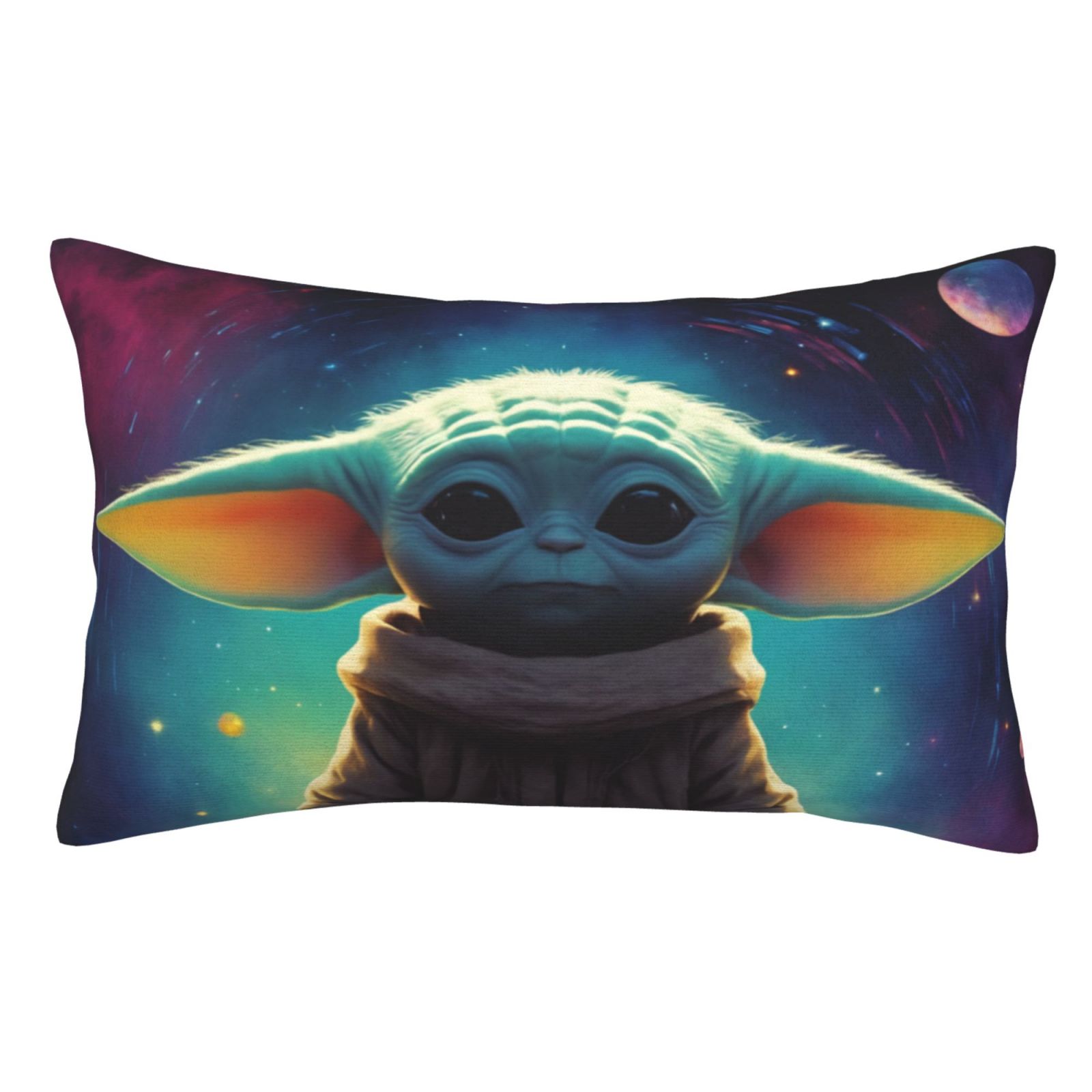 Grogu Yoda Cute Pillow Case Cushion Pillow Covers With Hidden Zipper ...