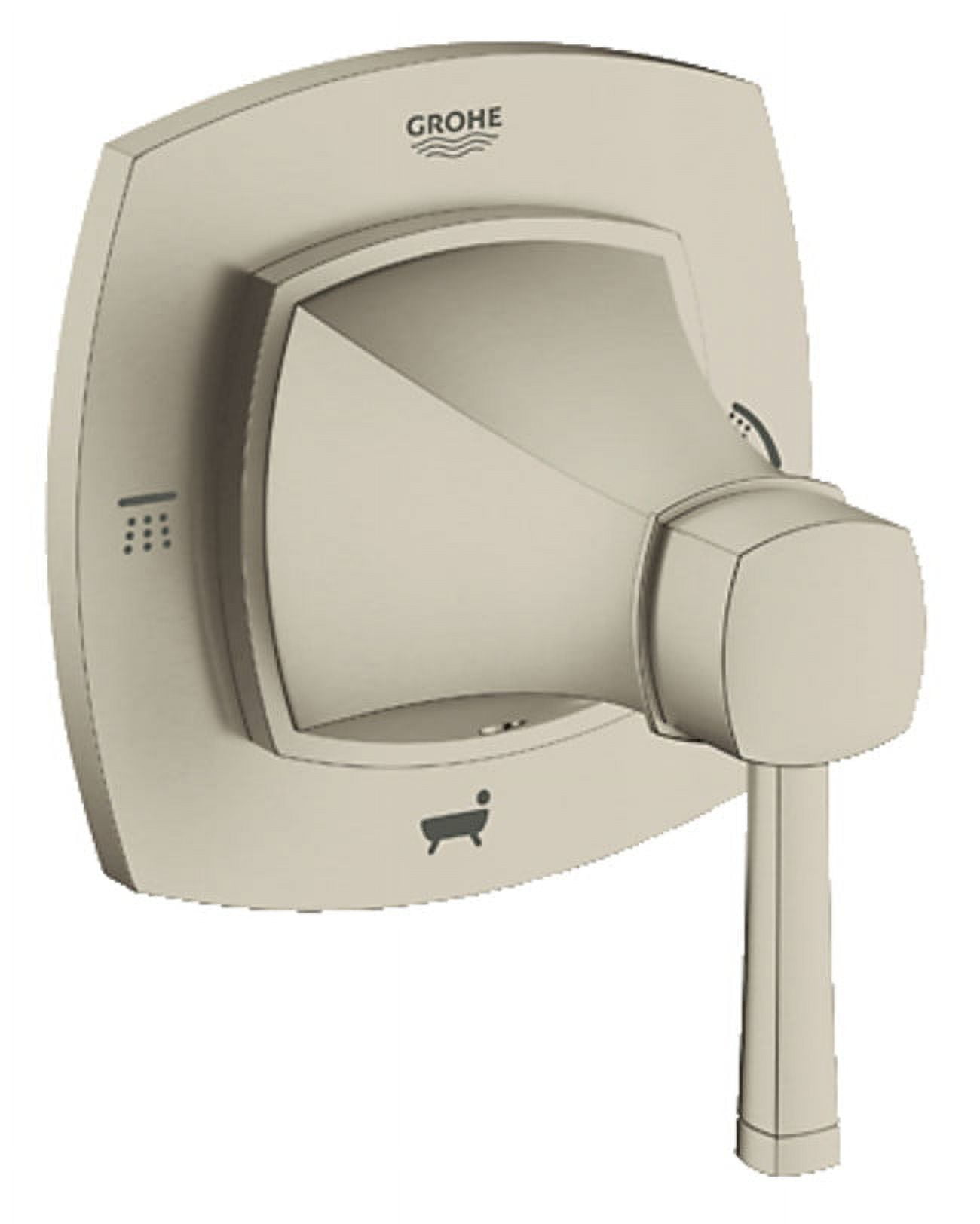 Grohe 19 942 Grandera 3-Way Diverter Valve Trim Only For Tub, Shower ...