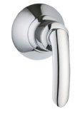 Grohe 19262000 Talia Metal Handle, Volume Control Trim Polished Chrome ...