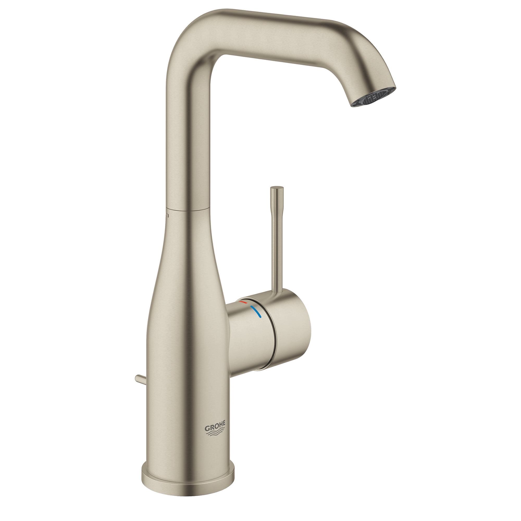 Grohe Essence 23486ENA Single Hole Single-Handle L-Size Bathroom Faucet ...
