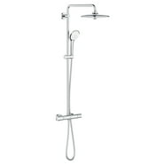 GROHE 34745000 Grohtherm Cube Shower Set with Tempesta 210, Starlight ...