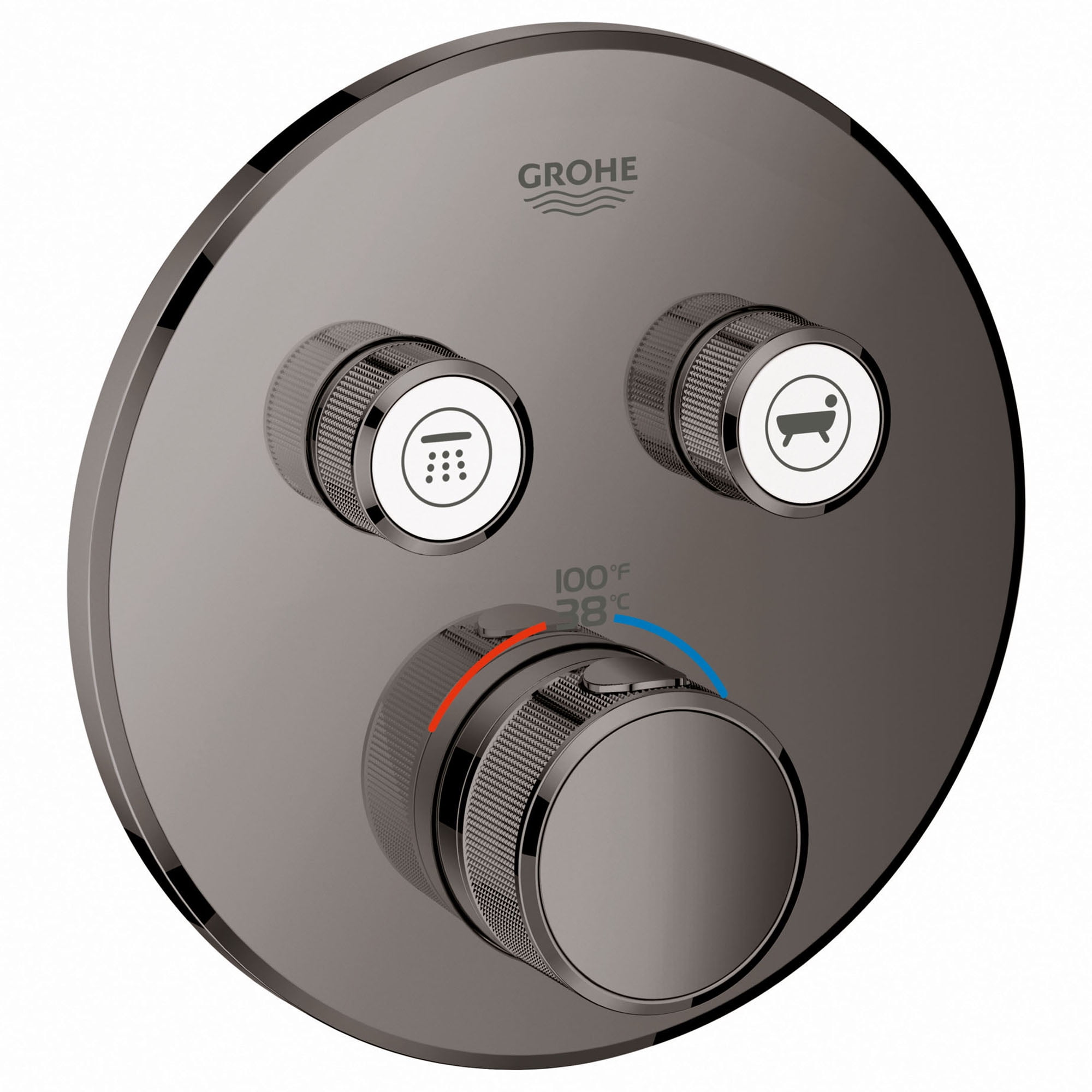 Grohe 29 137 Grohtherm Dual Function Thermostatic Valve Trim Only ...