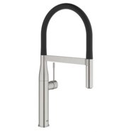 Delta 100LF-HDF Classic Single Handle Centerset Kitchen Faucet, Chrome ...