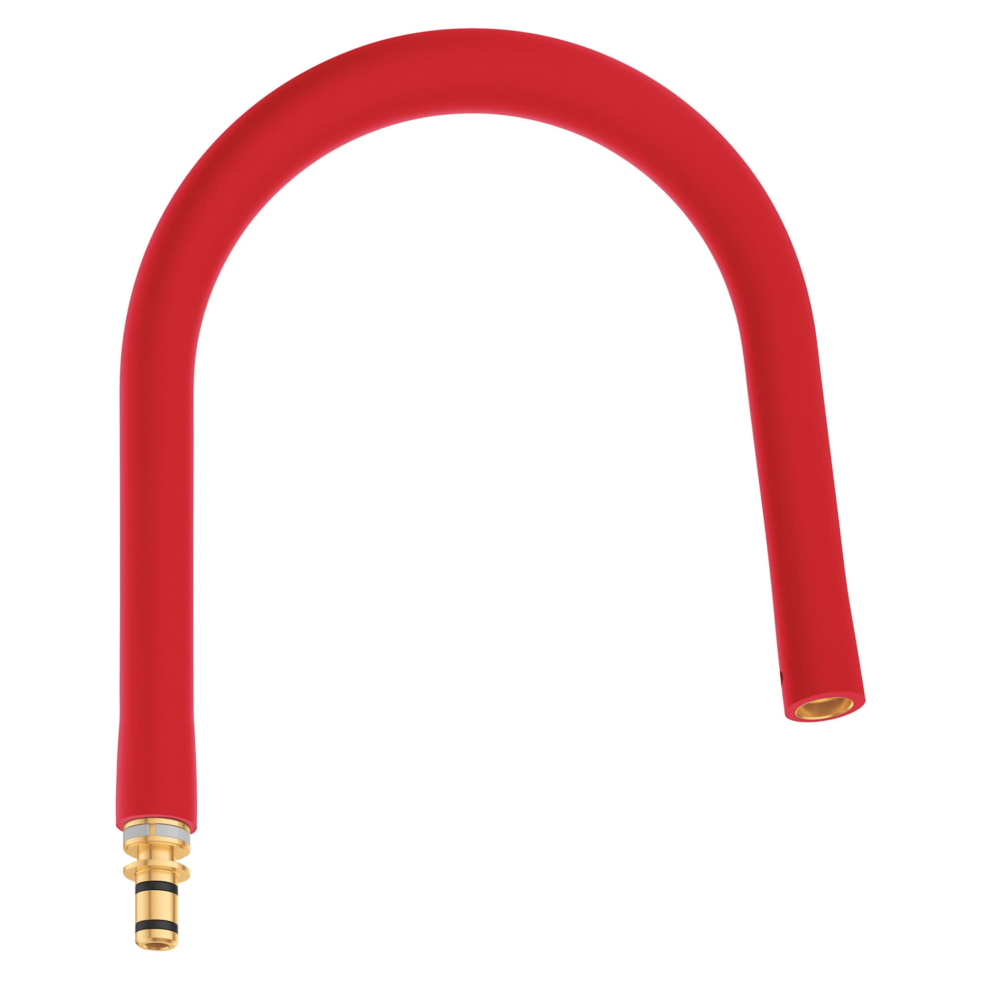 Grohe Essence 30321DG0 GrohFlexx Kitchen Hose Spout in Grohe Rsh Red ...