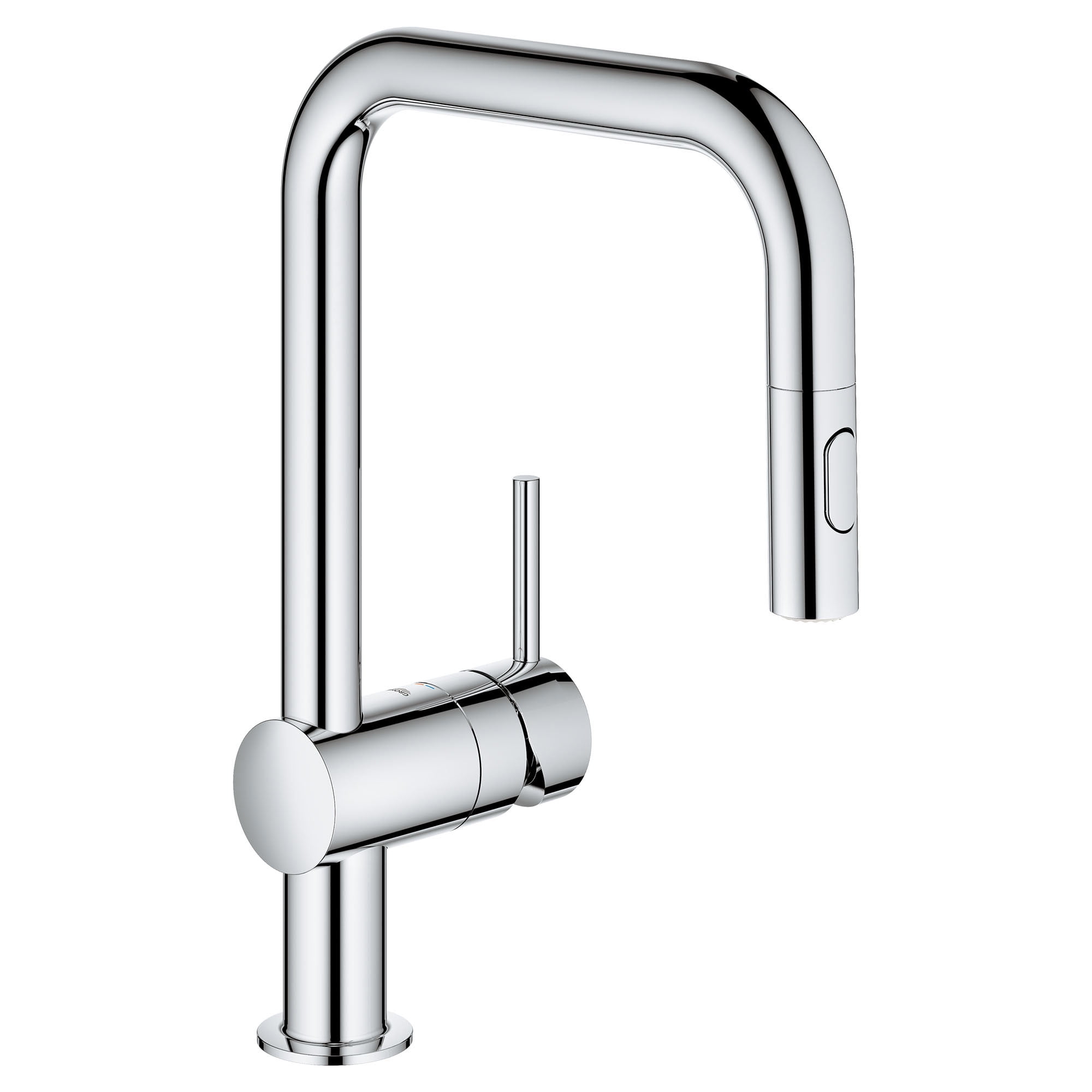 Grohe 32 319 3 Minta 1.75 GPM Single Hole Pull Down Kitchen Faucet ...