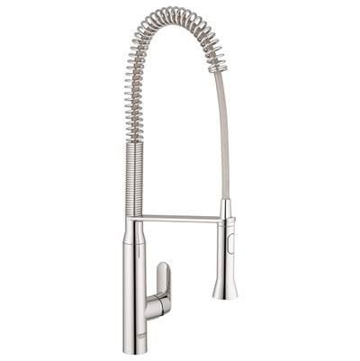Grohe 32951000 K7 Semi-Pro Single-Handle Pull-Out Kitchen Faucet ...