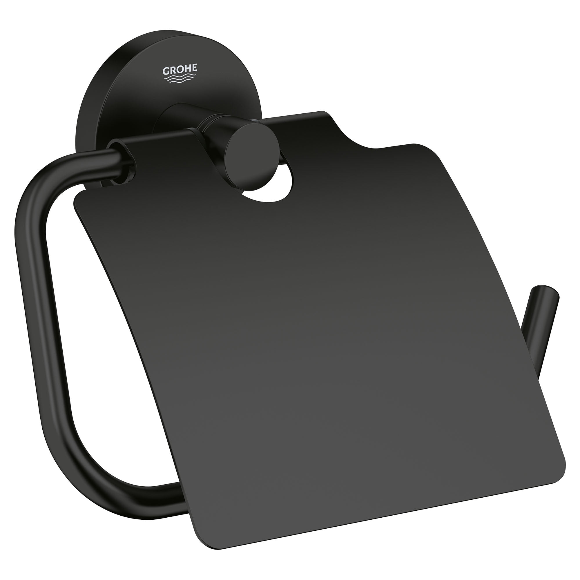 Grohe Essentials 403672431 Paper Holder in Matte Black - Walmart.com