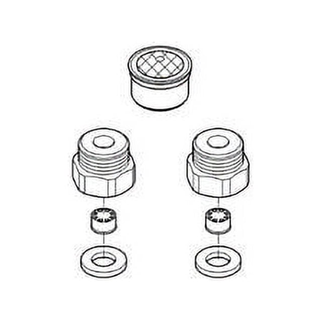Grohe 48 191 Water Saving Kit - Walmart.com