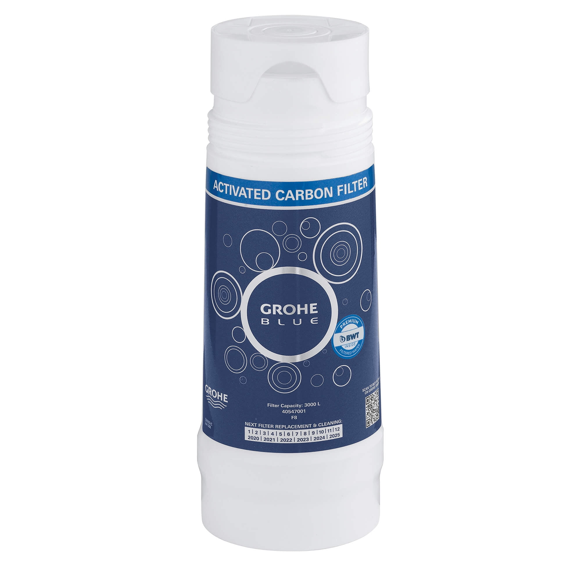 Free Shipping! Grohe Blue Filter Activated Carbon Chrome 40547001 ...