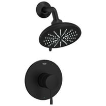 GROHE 34745000 Grohtherm Cube Shower Set with Tempesta 210, Starlight ...