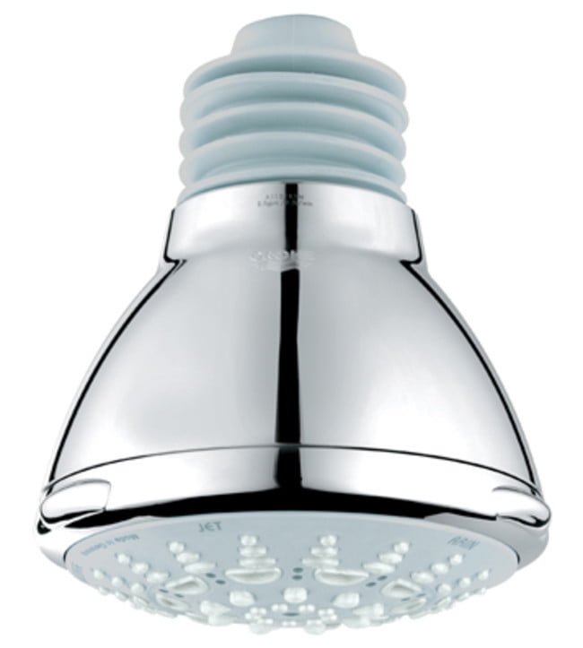 Grohe Relexa Ultra 2.5 GPM Multi-Function Shower Head in Starlight ...