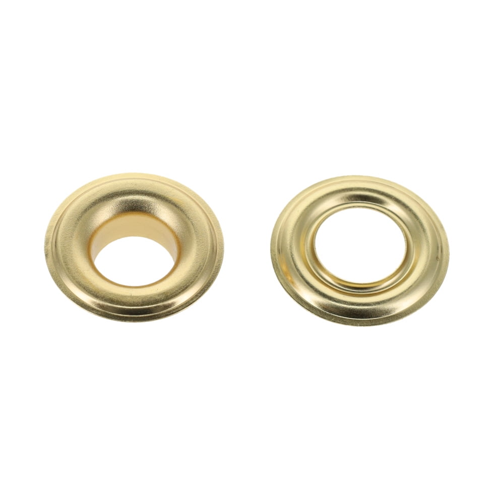 Grommet, Natural Brass, Solid Brass-LL (100 sets per bag), Multiple ...