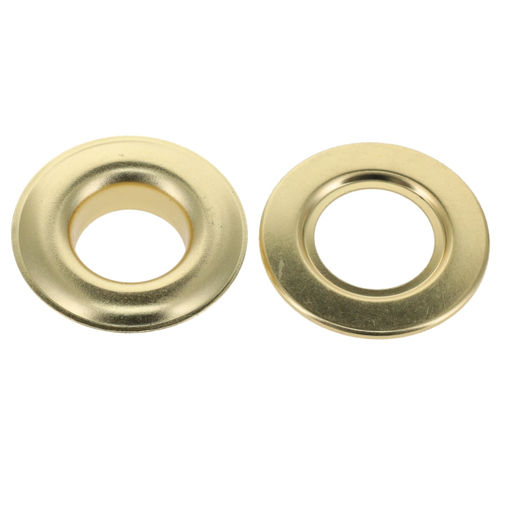 Grommet, Natural Brass, Solid Brass-LL (100 sets per bag), Multiple ...