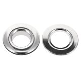 Grommet, Nickel Plate, Solid Brass-LL (100 sets per bag), Multiple ...