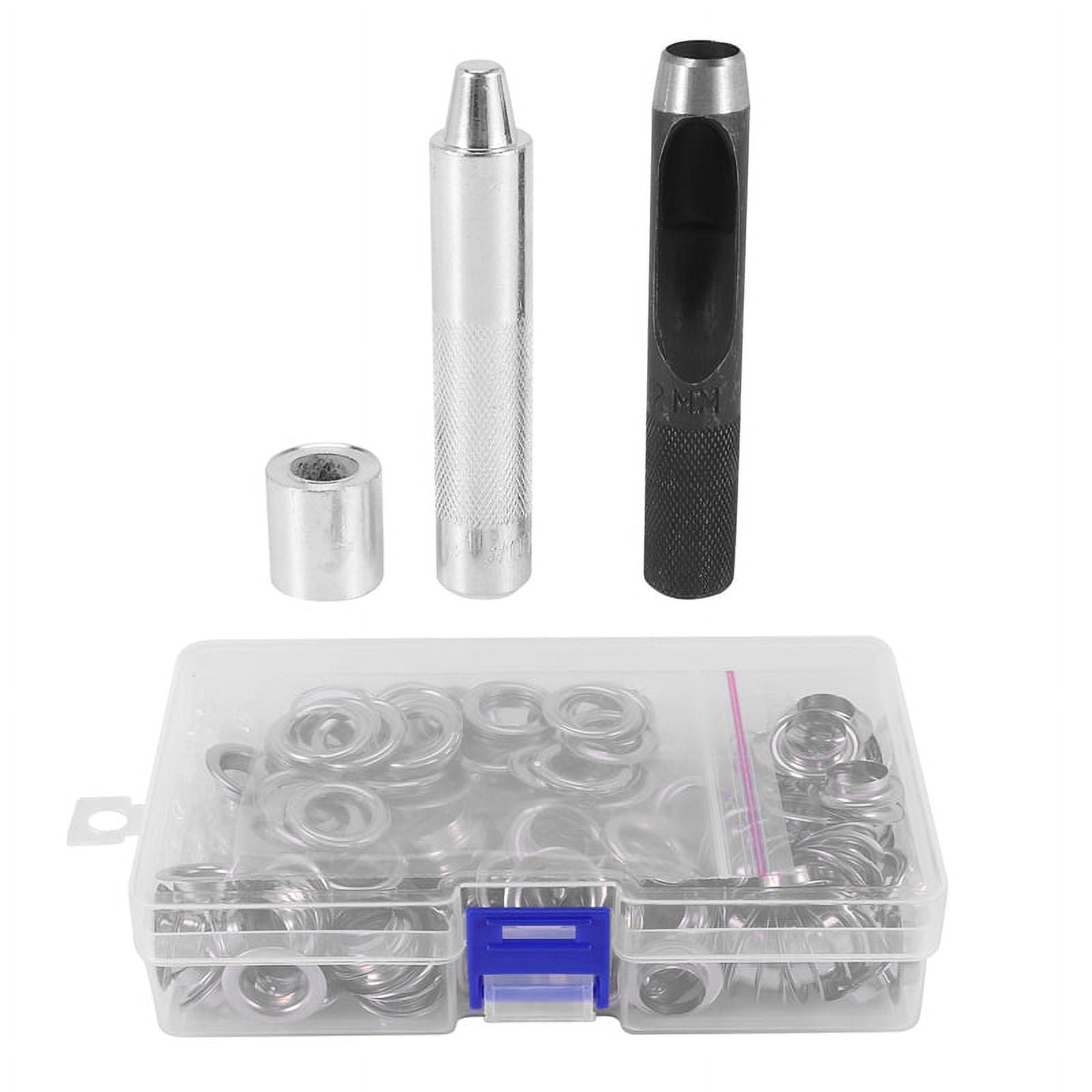 Grommet Tool Kit, Setting 100 Sets Grommets Eyelets (1/2 Inch Diameter ...