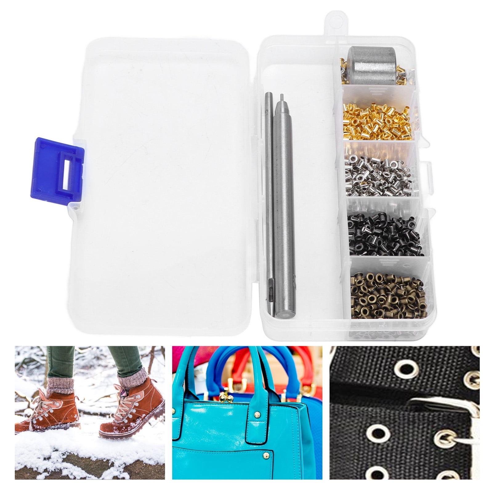 Grommet Tool Kit, Metal Iron Office Appliances Decorations Colored ...