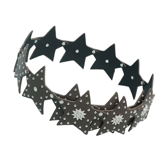 Grommet Waist Belt Star Buckle Punk Chain Costume Belt for Wrap Dress ...