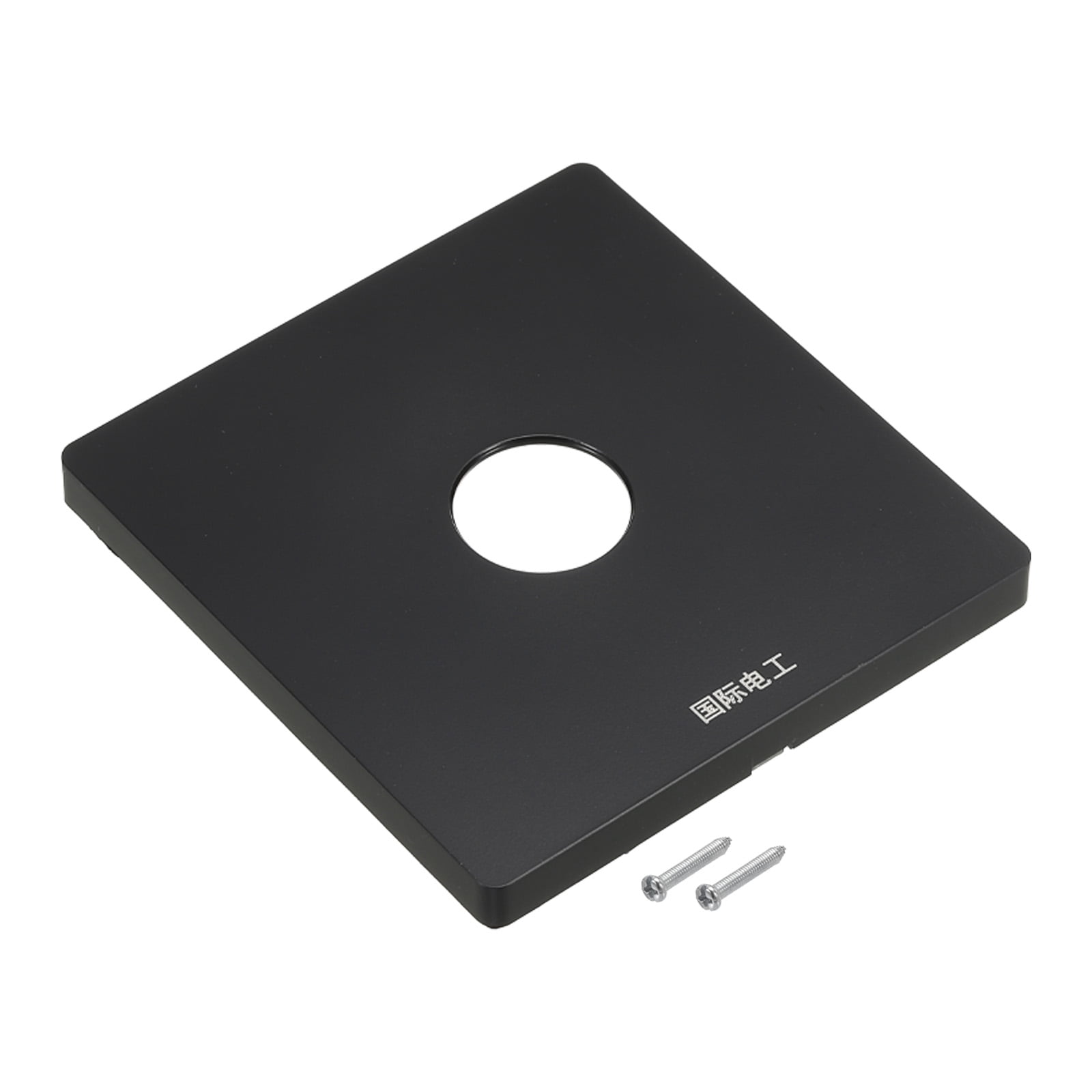Grommet Wall Plate PC Decoration Wall Panel with 0.8 Inch Cable Through ...