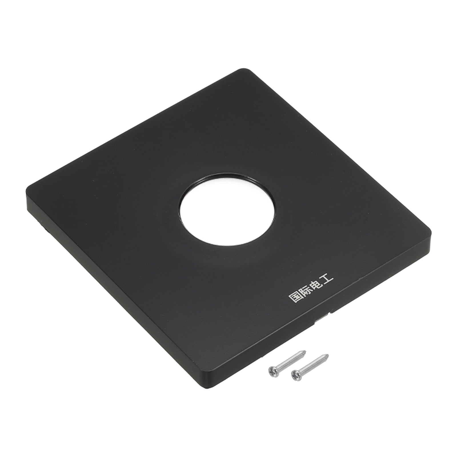 Grommet Wall Plate PC Decoration Wall Panel with 1.3 Inch Cable Through ...