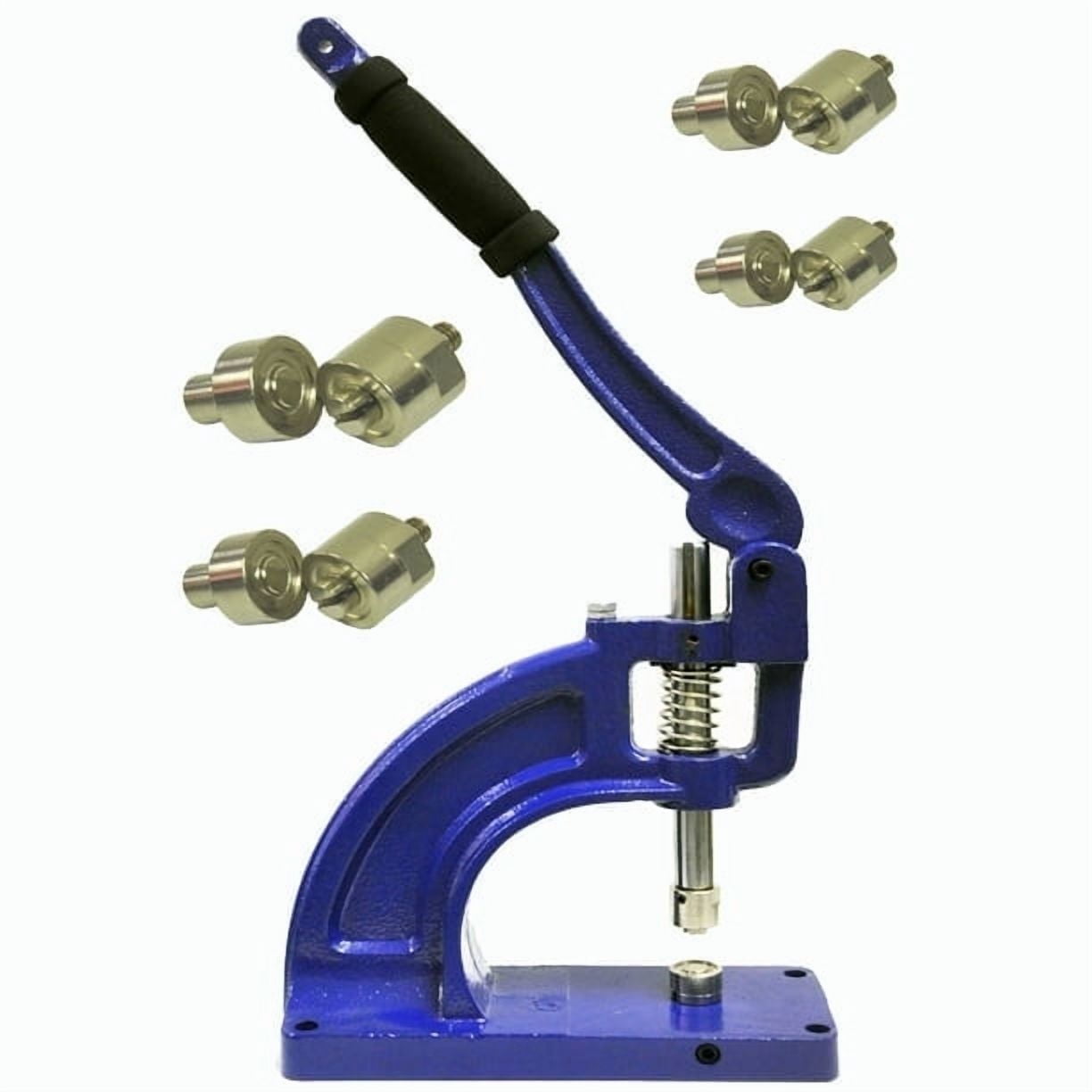Grommet press Self Piercing 4 dies #0(1/4"),#2(3/8"),#4 (1/2"),#5(5/8 ...