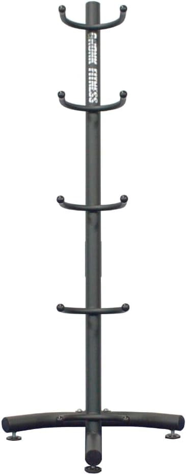 Gronk Fitness 5 Tier Medicine Ball Rack | Vertical Ball Storage Stand ...