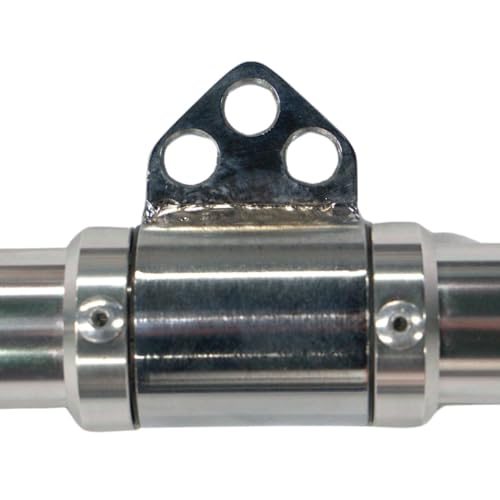 Gronk Fitness Aluminum Lat Pull Down Bar with Revolving 3 Hole ...