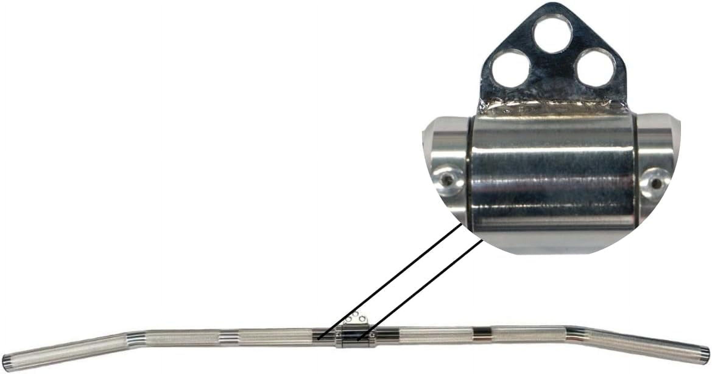 Gronk Fitness Aluminum Lat Pull Down Bar with Revolving 3 Hole ...