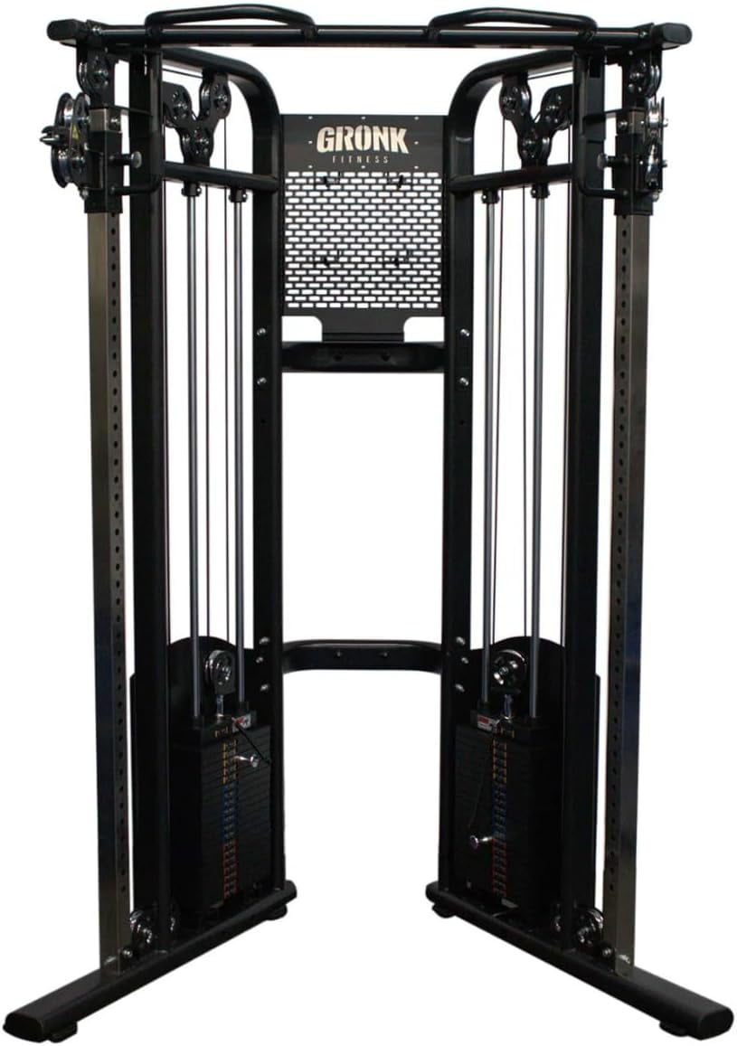 Gronk Fitness Functional Trainer with Dual 210lbs Weight Stacks for ...